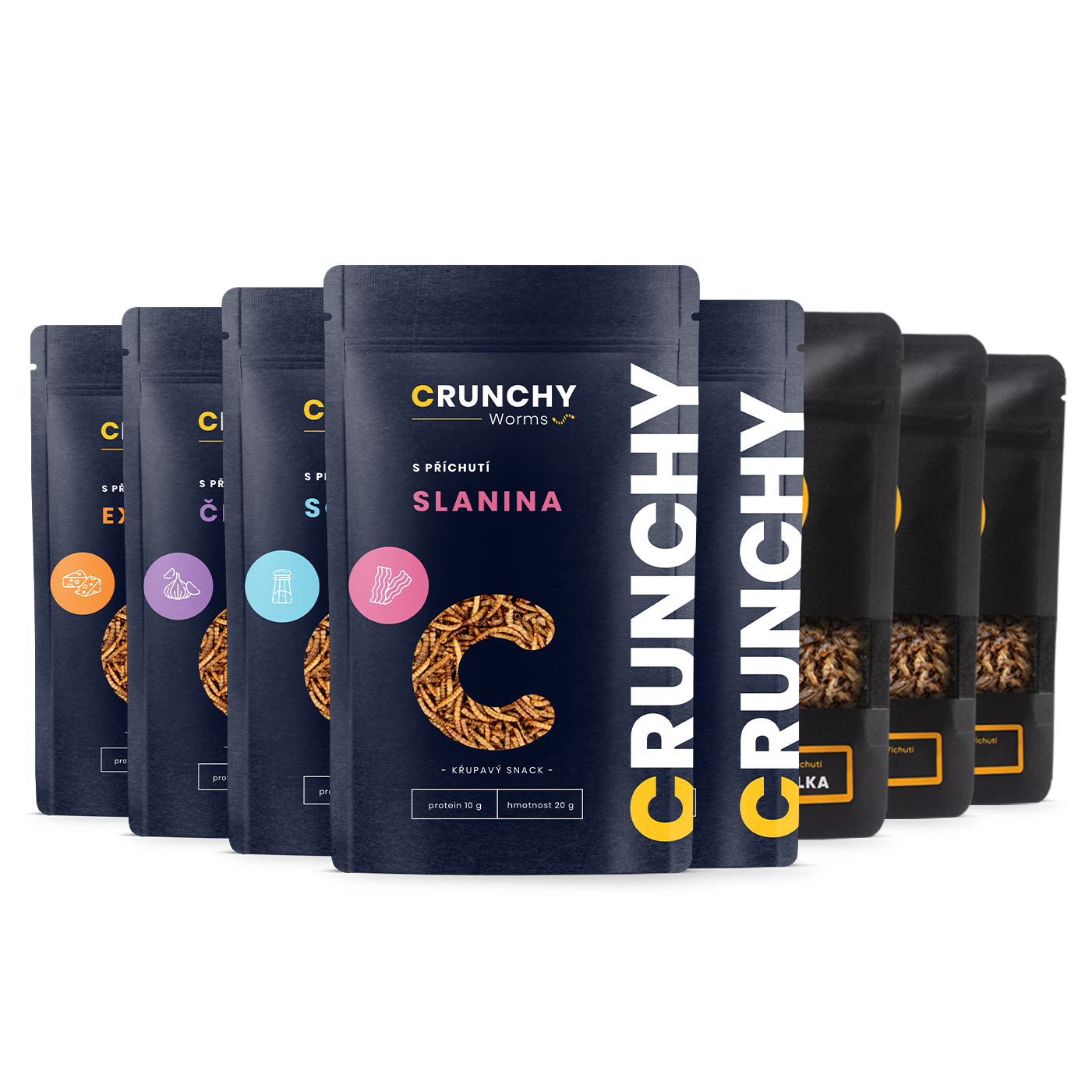 Novinky v Crunchy! - Crunchy - jedlý hmyz